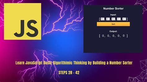 Javascript Learn Basic Algorithimic Thinking By Building A Number