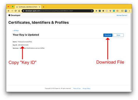 fcm via apns integration flutterfire