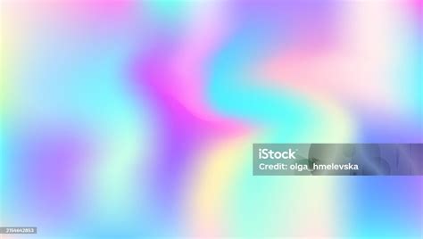 추상 배경입니다 그래픽 메쉬 홀로그램 텍스처 팝 셰이프 파랑 블러 텍스처 반짝이는 미래 지향적 인 템플릿입니다 무지개 빛깔의 그라데이션 금속 유체 핑크 추상 배경 0명에