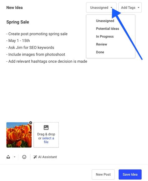 Creating Ideas In Buffer Buffer Help Center