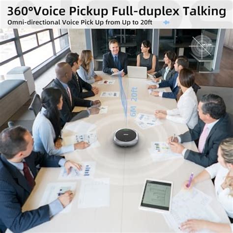 aispeech bluetooth conference speakerphone m6 conference microphone