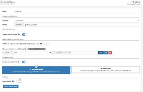 initial setup of oh3 with docker portainer influxdb grafana and nodered tutorials and examples