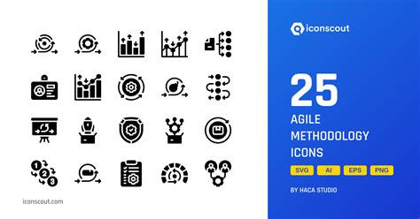 Agile Methodology Icon Pack 25 Free Download Miscellaneous Icons IconScout