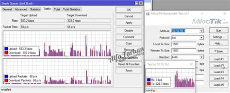 Tutorial Mikrotik Simple Queue Burst Limit Forumtik