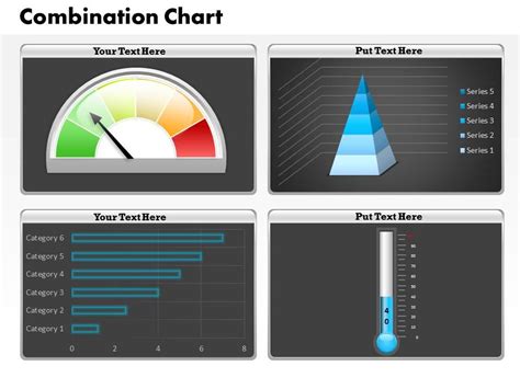 Business Dashboard Combination Chart PowerPoint Templates Download PPT Background