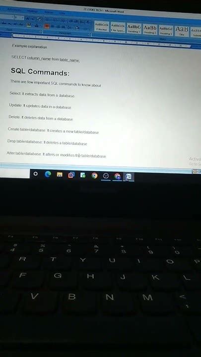 Sql Notes Short Video Viral Sql Youtube