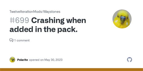 crashing when added in the pack · issue 699 · twelveiterationmods