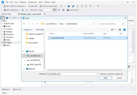 use object filter