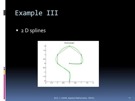 PPT Spline Interpolation PowerPoint Presentation Free Download ID