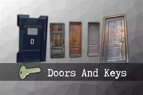 doors and keys [scripts 3d sounds] unity forum