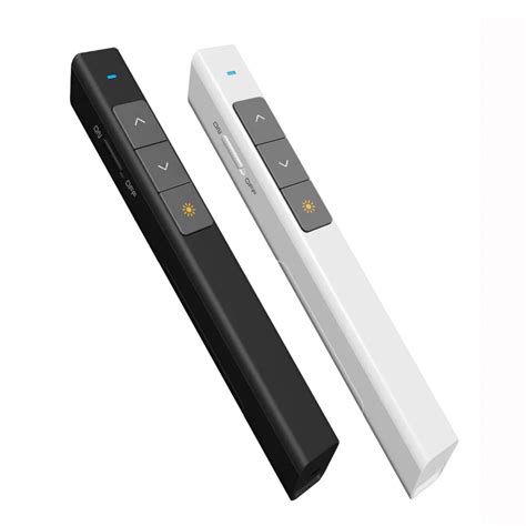 빨간색 레이저 포인터가있는 Usb Rf 무선 발표자 Ppt 파워 포인트 프리젠 테이션을위한 펜 원격 제어 페이지원격 조종