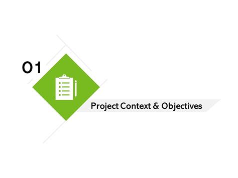 project context and objectives ppt powerpoint presentation file ideas