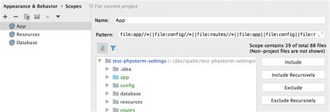 Scopes In Jetbrains Ides