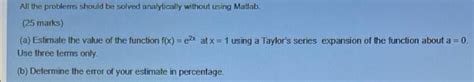 solved all the problems should be solved analytically