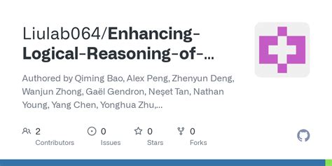 Issues · Liulab064enhancing Logical Reasoning Of Large Language Models