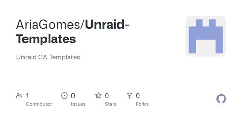 github ariagomes unraid templates unraid ca templates