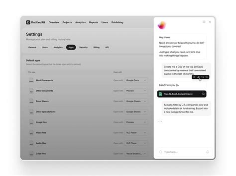 Ai Assistant — Untitled Ui By Jordan Hughes® On Dribbble