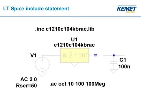 Kemet Webinar Using Ksim And Ltspice