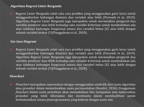Algoritma Linier Berganda Pptx