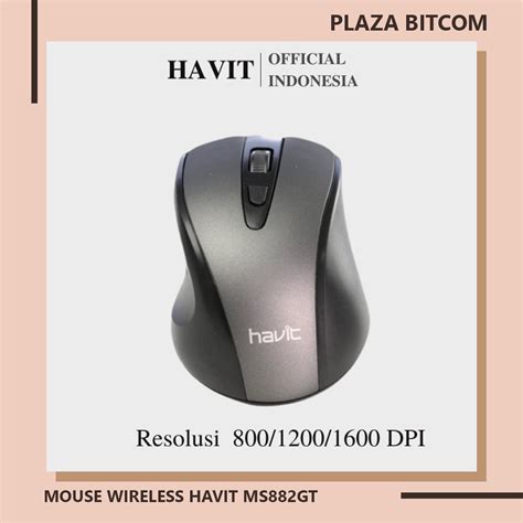Mouse Wireless Havit Ms882gt Murah Original Bitcom Plaza Bitcom Plaza
