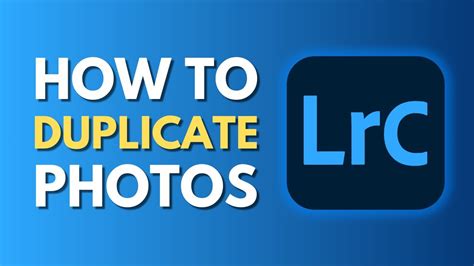 how to duplicate photo in lightroom classic create virtual copies