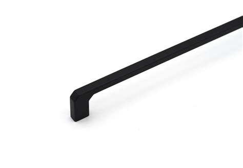 256mm Matt Black D Kitchen Cupboard Handle Select Components