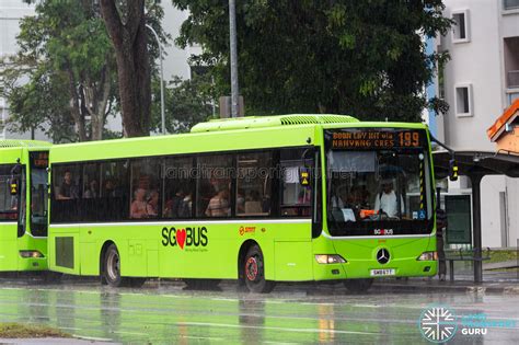 Bus 199 Smrt Buses Mercedes Benz Oc500le Smb67t Land Transport Guru