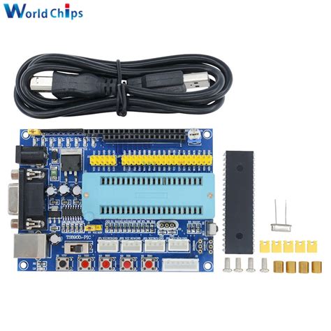 Set USB PIC Development Board PIC F A V DC JTAG Minimum System Microcontroller Module