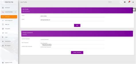 Material Design Laravel Free Starter Kit