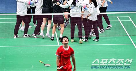 [포토] 최강 중국 잡고 금메달 차지한 여자 배드민턴 선수들