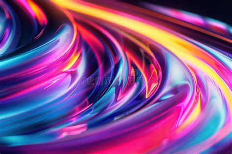 Beautiful Texture Surface Neon Wave Design Natural Abstract Background Stock Image Image Of