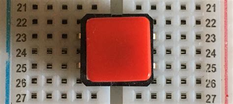Button Switch In Breadboard