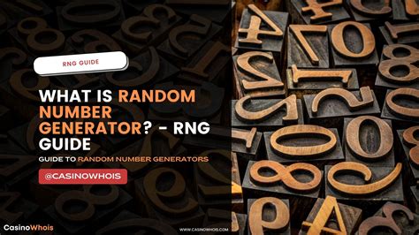 What Is Random Number Generatorsrng And How It Works