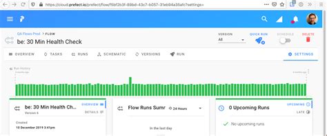 Bug Navigation To Flow Settings Does Not Work After Refresh · Issue