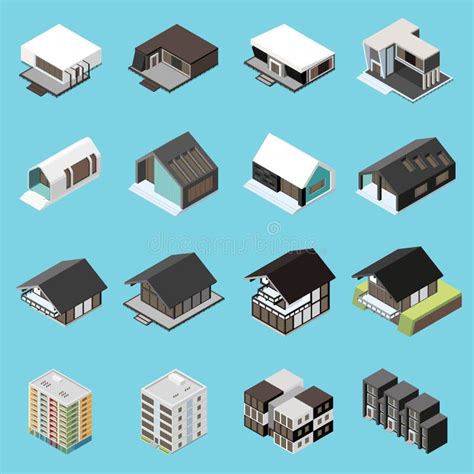 Modular Building Set Stock Illustration Illustration Of Industry