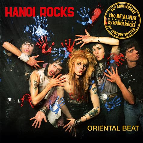 Hanoi Rocks Oriental Beat 40th Anniversary Realmix Svart Records