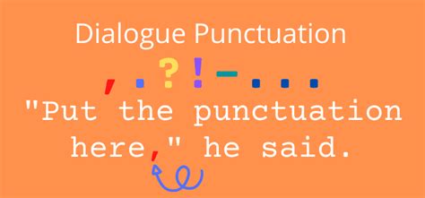 How To Get Your Dialogue Punctuation Right All The Time