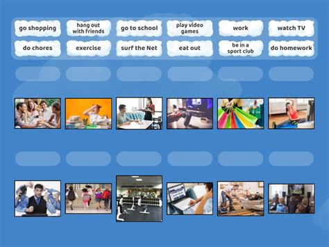 Daily Routines Match Up