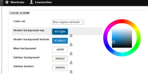 Change Background Color Of Drupal Website Studyopedia