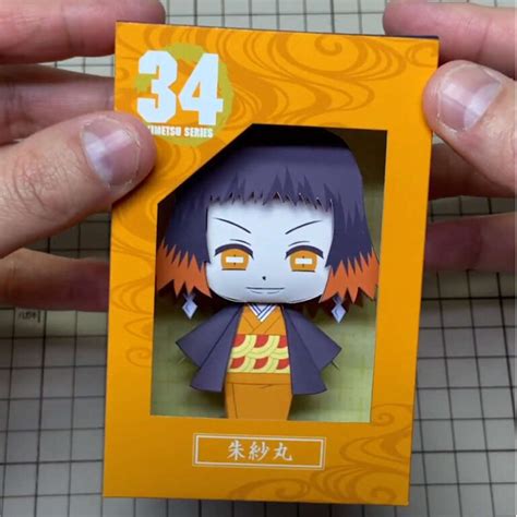 Mô Hình Giấy Chibi Susamaru Demon Slayer Kimetsu No Yaiba Kit168 Shop Mô Hình Giấy