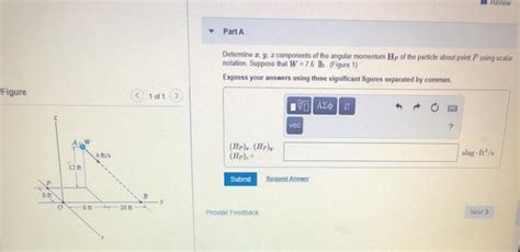 solved review part a determine x y 2 components of the