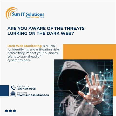 Sun It Solutions On Linkedin Darkwebmonitoring Cybersecurity Threatdetection