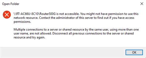 Can T Access Router Storage Solved Windows Forums
