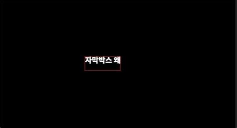 프리미어 프로 자막 박스 지식in