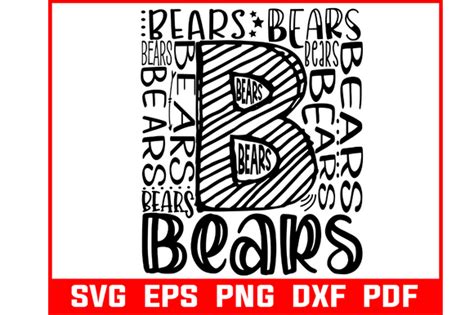 Bears Typography Svg Graphic By Craft Carnesia · Creative Fabrica