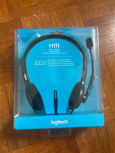 Logitech H111 Stereo Headset Audio Headphones Headsets On Carousell