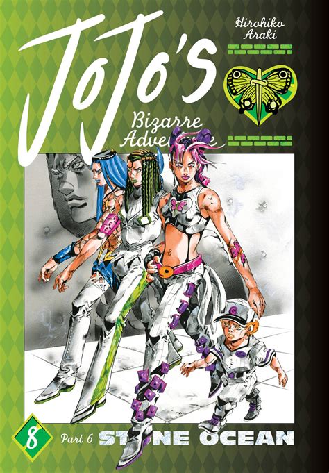 jojo s bizarre adventure vol 8 part 6 stone ocean fresh comics