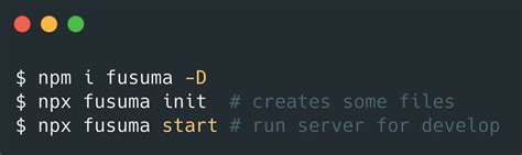 Fusuma · ️ Makes Slides With Markdown Easily