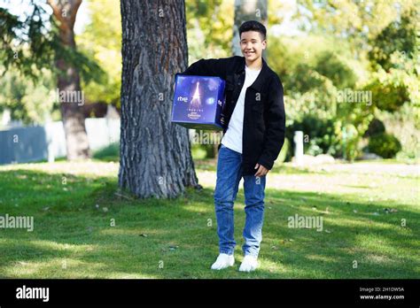 singer levi diaz poses during his presentation of him as representative
