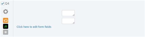 how do you enter fixed text after each text box in form type xm
